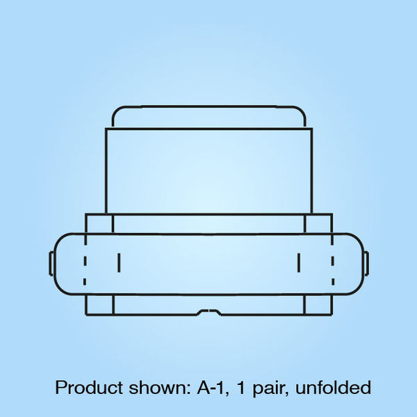 E-Z Fold Box A-10, 10 pair – E-Z Pack